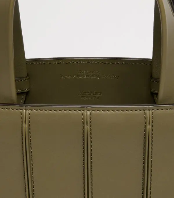 Max Mara Medium Whitney Top-handle Bag - Green