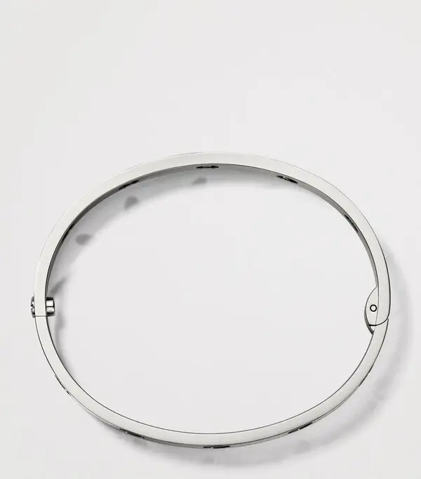 Cartier 18k Gold And Ceramic Love Bracelet