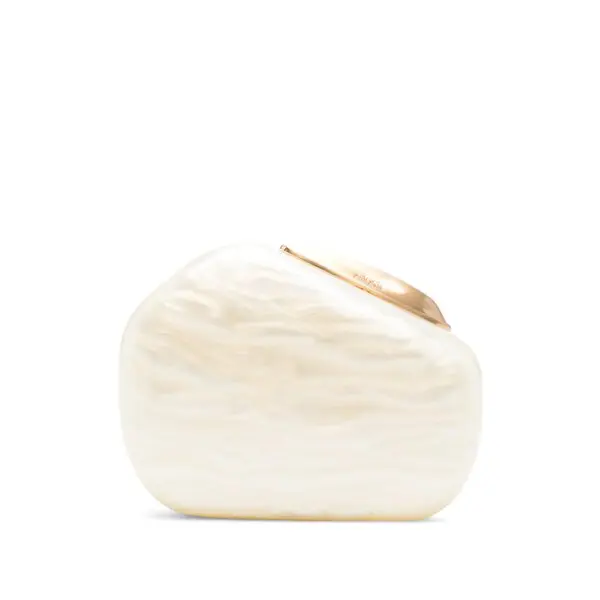 Cult Gaia Neutrals Clutch Bags - Cream