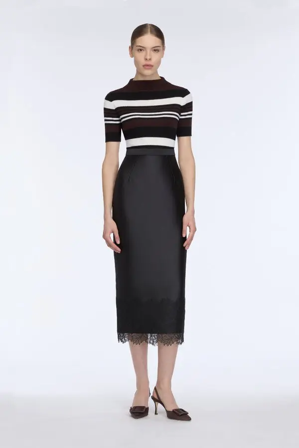 EMILIA WICKSTEAD Toma Knit Top - White