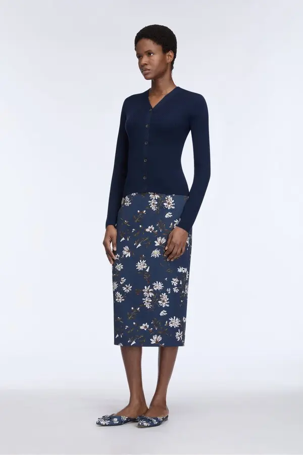 EMILIA WICKSTEAD Ash Cardigan In Merino Wool