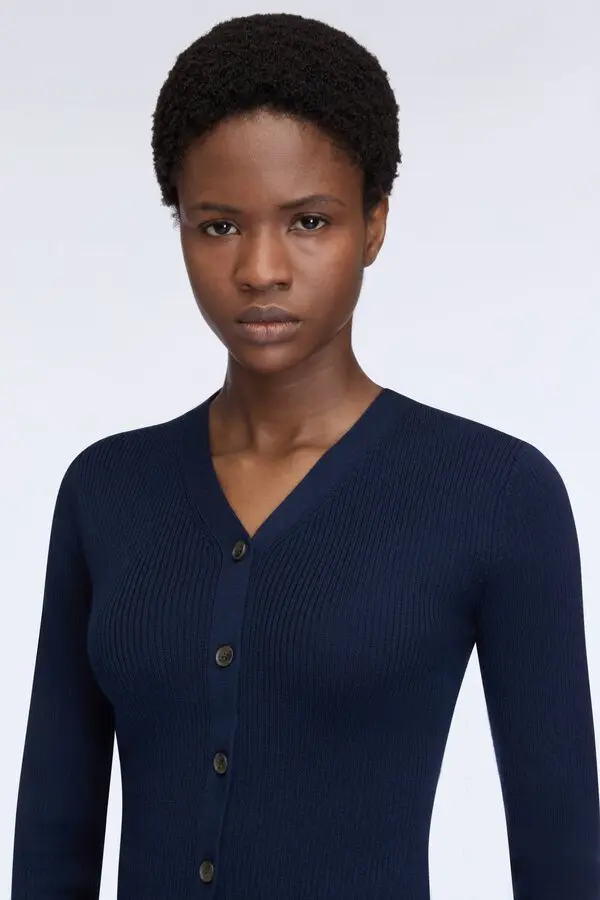 EMILIA WICKSTEAD Ash Cardigan In Merino Wool