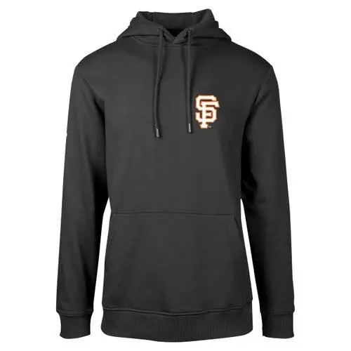 LEVELWEAR San Francisco Giants Podium Vintage Pullover Hoodie - Black