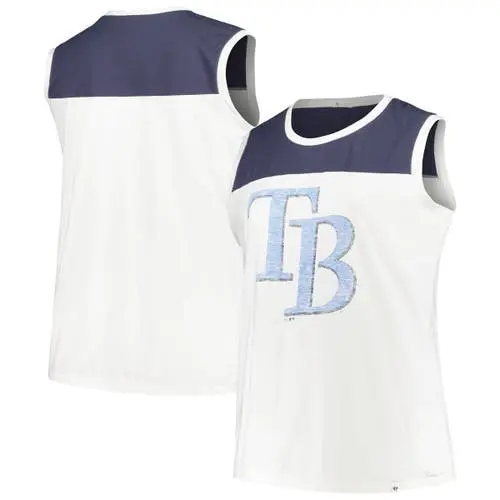 '47 47 Tampa Bay Rays Muscle Tank Top - White