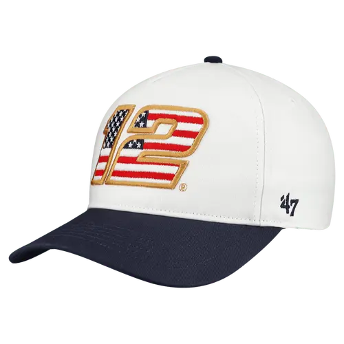 '47 Ryan Blaney Flag Fill Two-tone Team Adjustable Hitch Hat