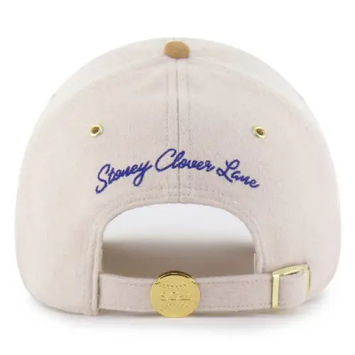 STONEY CLOVER LANE X '47 47 X Stoney Clover Lane /tan New York Mets Script Charm Clean Up Adjustable Hat