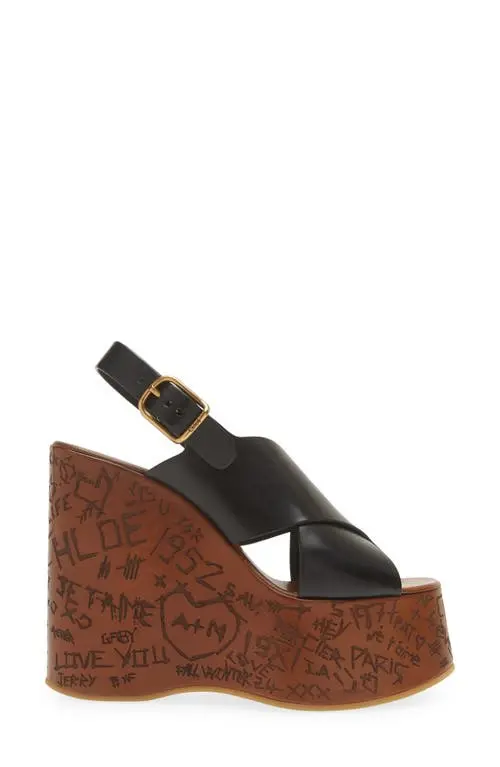 Chloé Maxime Wedge Sandal