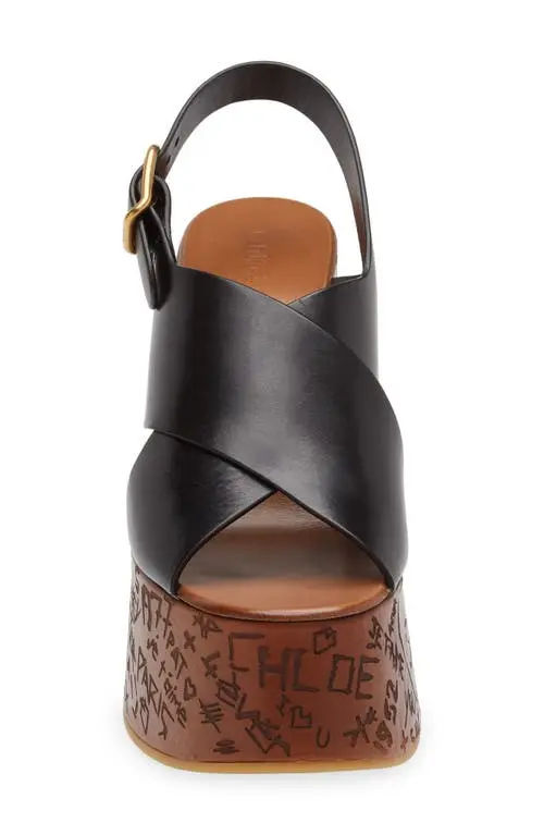 Chloé Maxime Wedge Sandal