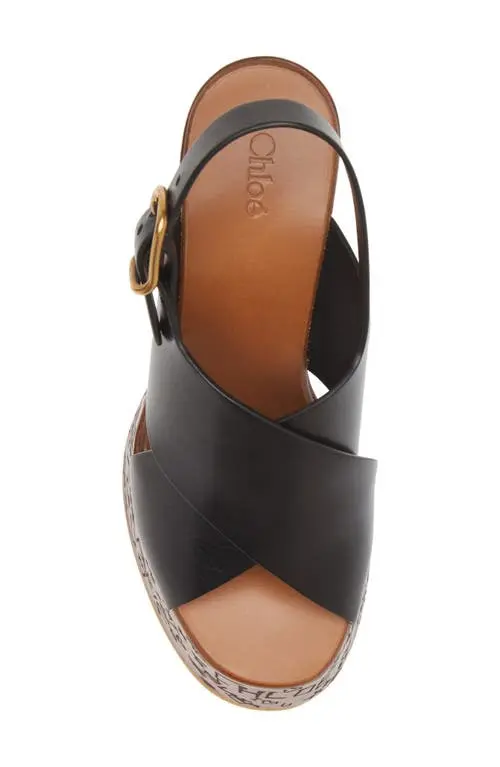 Chloé Maxime Wedge Sandal