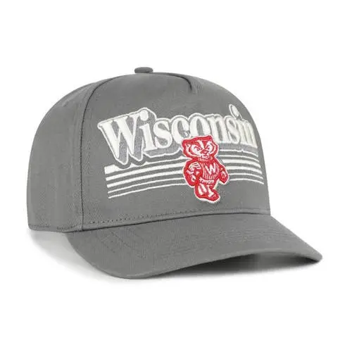 '47 Wisconsin Badgers Script Fade Hitch Adjustable Hat