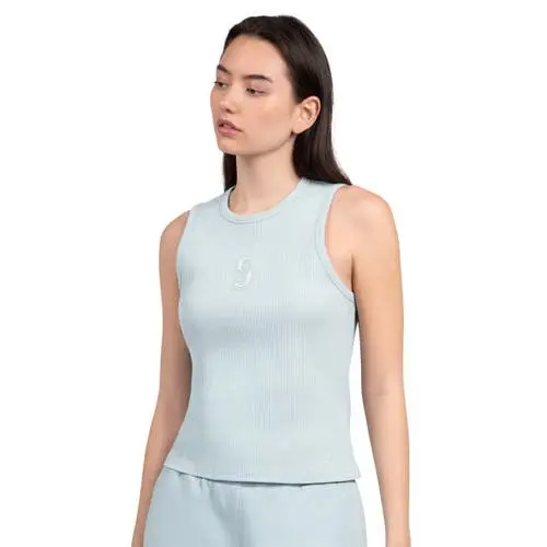 STARTER Seattle Mariners Pastels Ribbed Tank Top - Mint