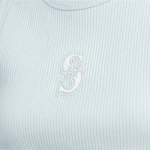 STARTER Seattle Mariners Pastels Ribbed Tank Top
