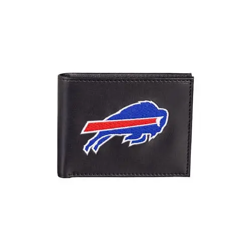 EVERGREEN ENTERPRISES Buffalo Bills Synthetic Leather Embroidered Bifold Wallet