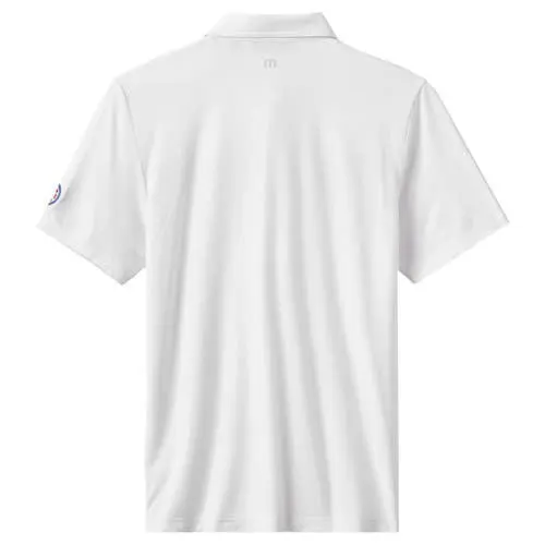 Travis Mathew Chicago Cubs Top Recruit Tri-blend Polo