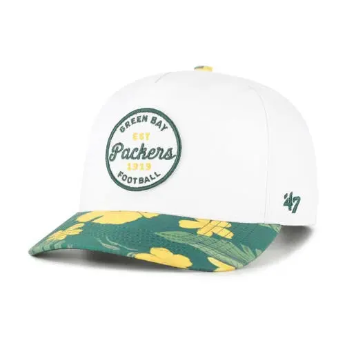 '47 Green Green Bay Packers Beach Side Hitch Adjustable Hat