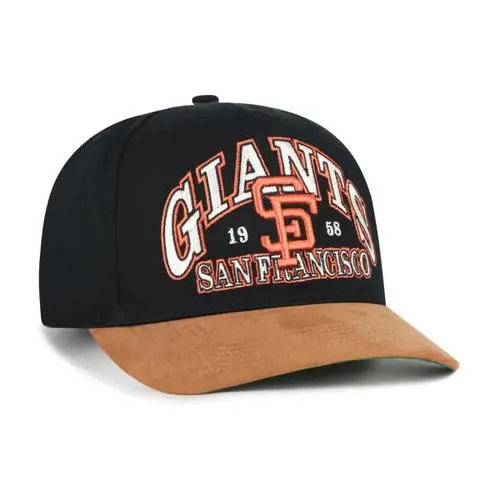 '47 San Francisco Giants Cooperstown Break Wood Suede Hitch Adjustable Hat
