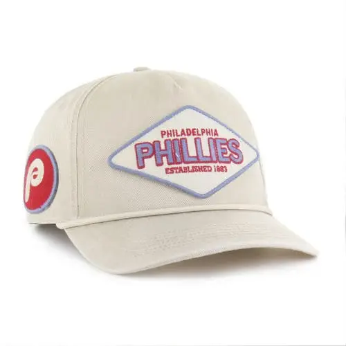 '47 47 Philadelphia Phillies Cairn Hitch Baseball Cap - Khaki