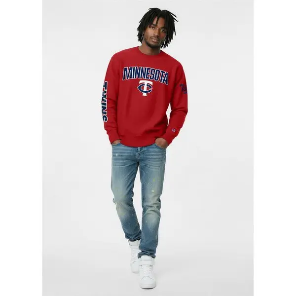 Champion Minnesota Twins Reverse Weave Chenille Sweatshirt