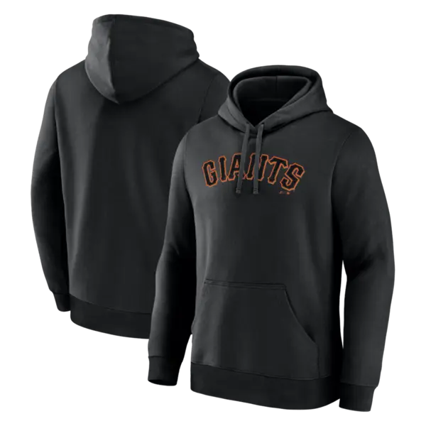 LOGO ATHLETIC San Francisco Giants Wordmark Hoodie - Black
