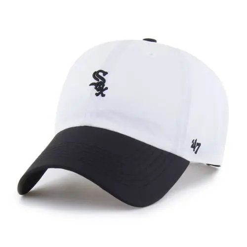 '47 Black Chicago Sox Vista Mini Clean Up Brrr° Adjustable Hat