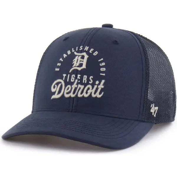 '47 Detroit Tigers Pitstop Trucker Adjustable Hat