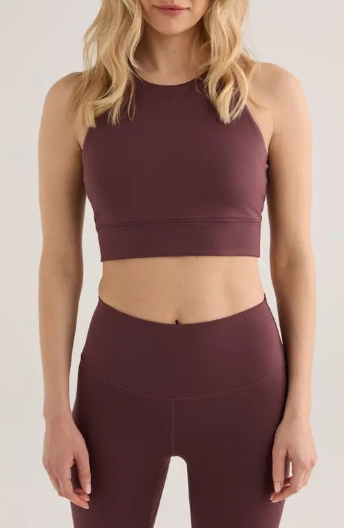 Varley Bea Freesoft Racerback Bralette - Huckleberry