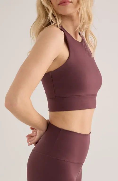 Varley Bea Freesoft Racerback Bralette - Huckleberry