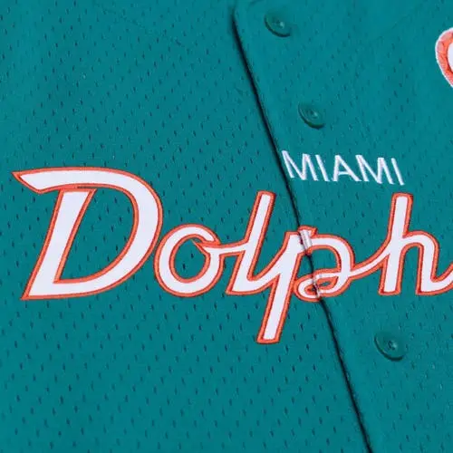Mitchell & Ness Miami Dolphins Head Coach Mesh Full-button Fashion Jersey