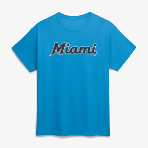 LOGO ATHLETIC Miami Marlins Wordmark T-shirt