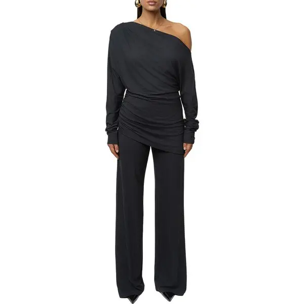 JLUXLABEL Winter Soirée Pant Set - Black