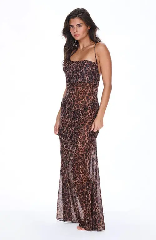SUNKISSED Beach To Bar Dress - Leopard