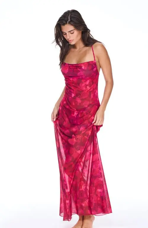 SUNKISSED Beach To Bar Dress - Rouge