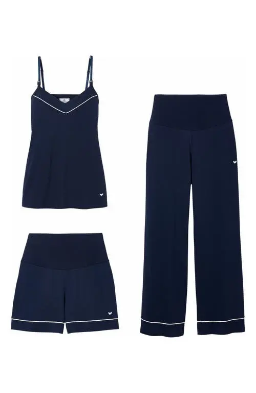 PETITE PLUME Cotton Maternity 3-piece Set