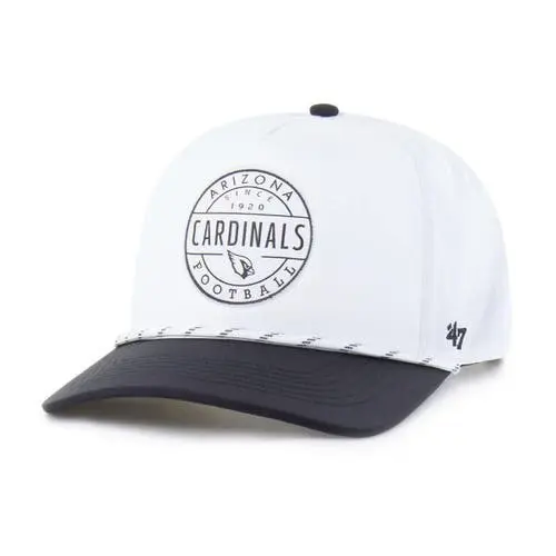 '47 Black Arizona Cardinals Suburbia Hitch Two-tone Adjustable Hat - White