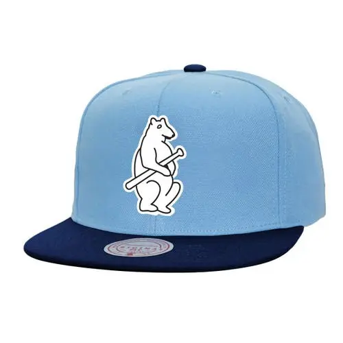 Mitchell & Ness Chicago Cubs Cooperstown Collection Basic Flip Snapback Hat