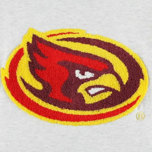 GAMEDAY COUTURE Iowa State Cyclones Chenille Patch Fleece Pullover Sweatshirt