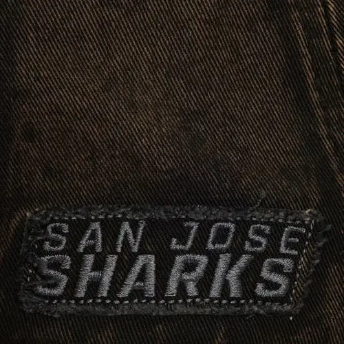 Mitchell & Ness San Jose Sharks Downtown Snow Wash Pro-crown Adjustable Hat