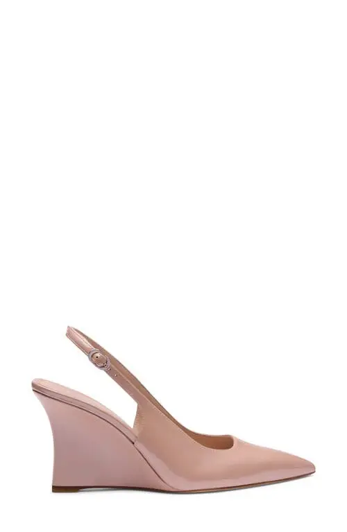 STUART WEITZMAN Ireleslide50 Pointed Toe Wedge Slingbacks