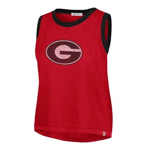 '47 47 Georgia Bulldogs Premier Ringer Tank Top