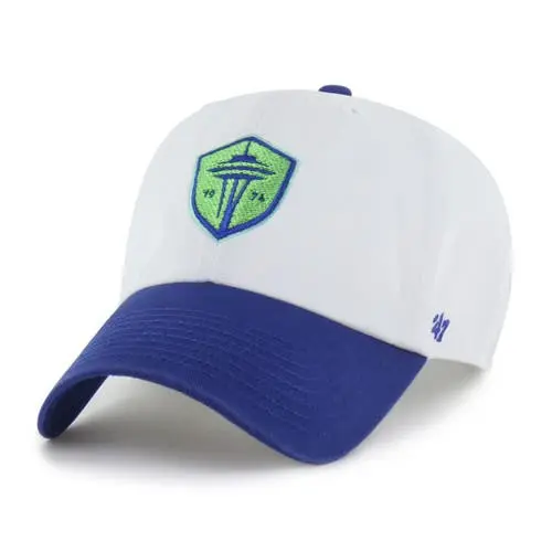 '47 47 Seattle Sounders Fc Two-tone Clean Up Cap - White