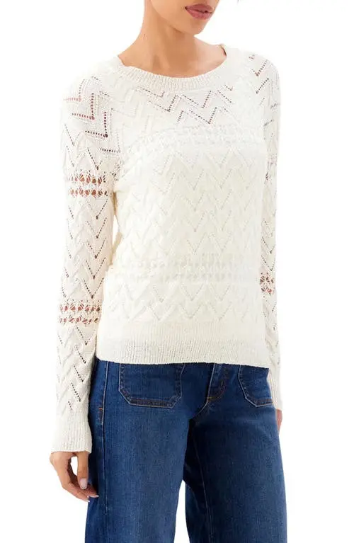 Karen Kane Open Stitch Sweater