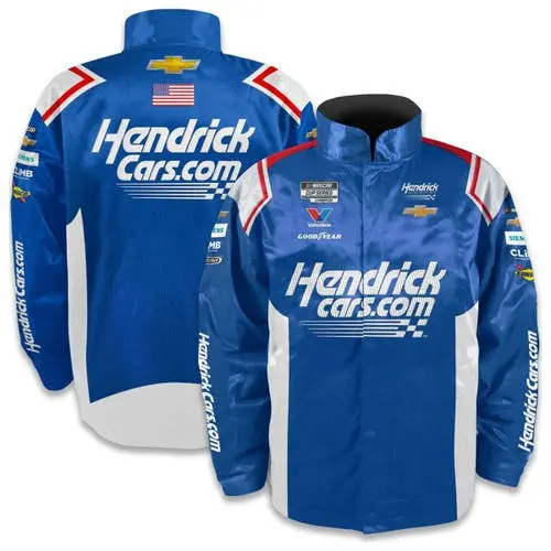HENDRICK MOTORSPORTS TEAM COLLECTION Kyle Larson Uniform Jacket - Blue