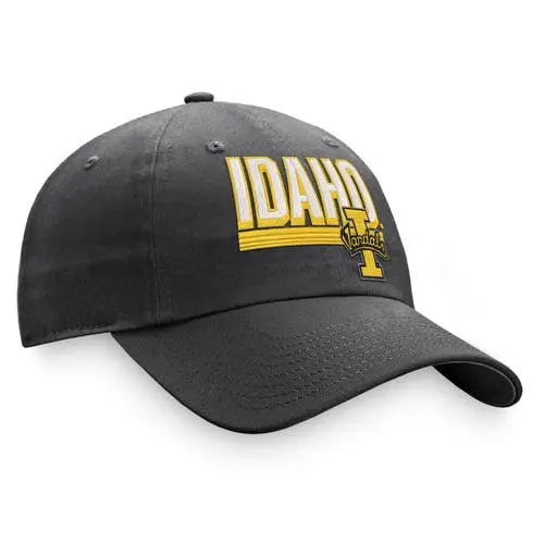 Top Of The World Idaho Vandals Slice Adjustable Cap - Charcoal