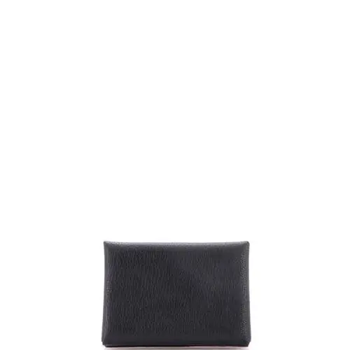 Hermès Calvi Duo Card Holder Chevre Mysore