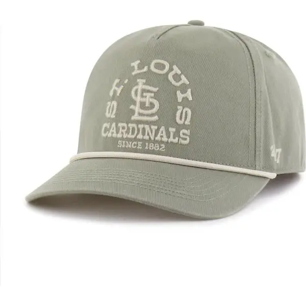 '47 St. Louis Cardinals Canyon Ranchero Hitch Adjustable Hat - Olive