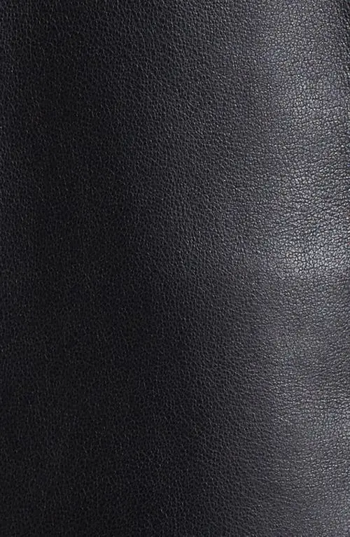 Andrew Marc Landon Leather Moto Jacket