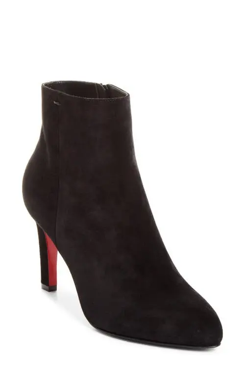CHRISTIAN LOUBOUTIN Fannylove Almond Toe Bootie - Black