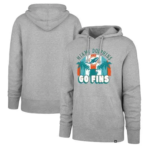 '47 Miami Dolphins Regional Headline Pullover Hoodie