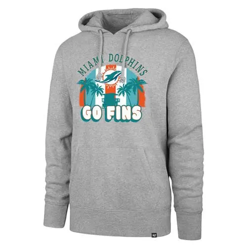 '47 Miami Dolphins Regional Headline Pullover Hoodie