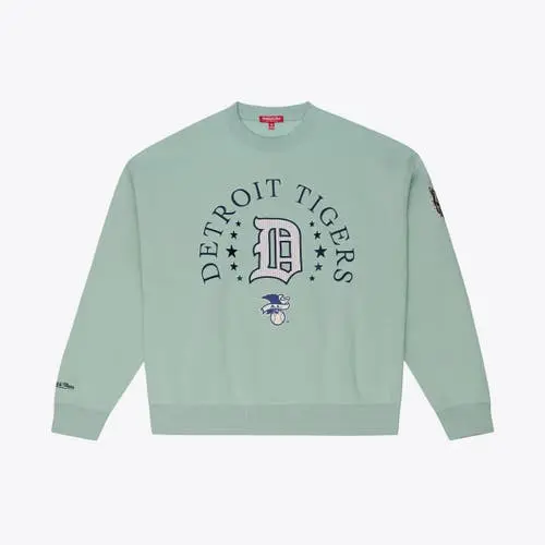 Mitchell & Ness Detroit Tigers Yacht Rock Sweatshirt